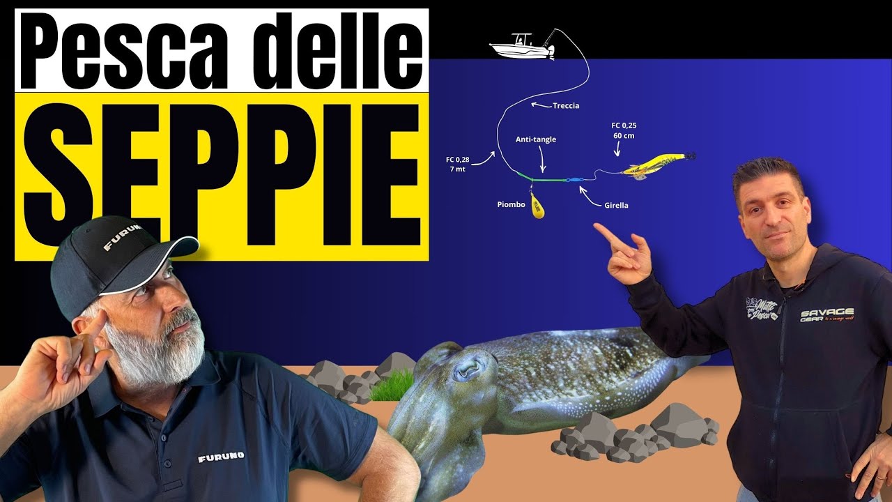 Pesca alle Seppie dalla Barca: Tutorial Completo con 3 Montature Efficaci