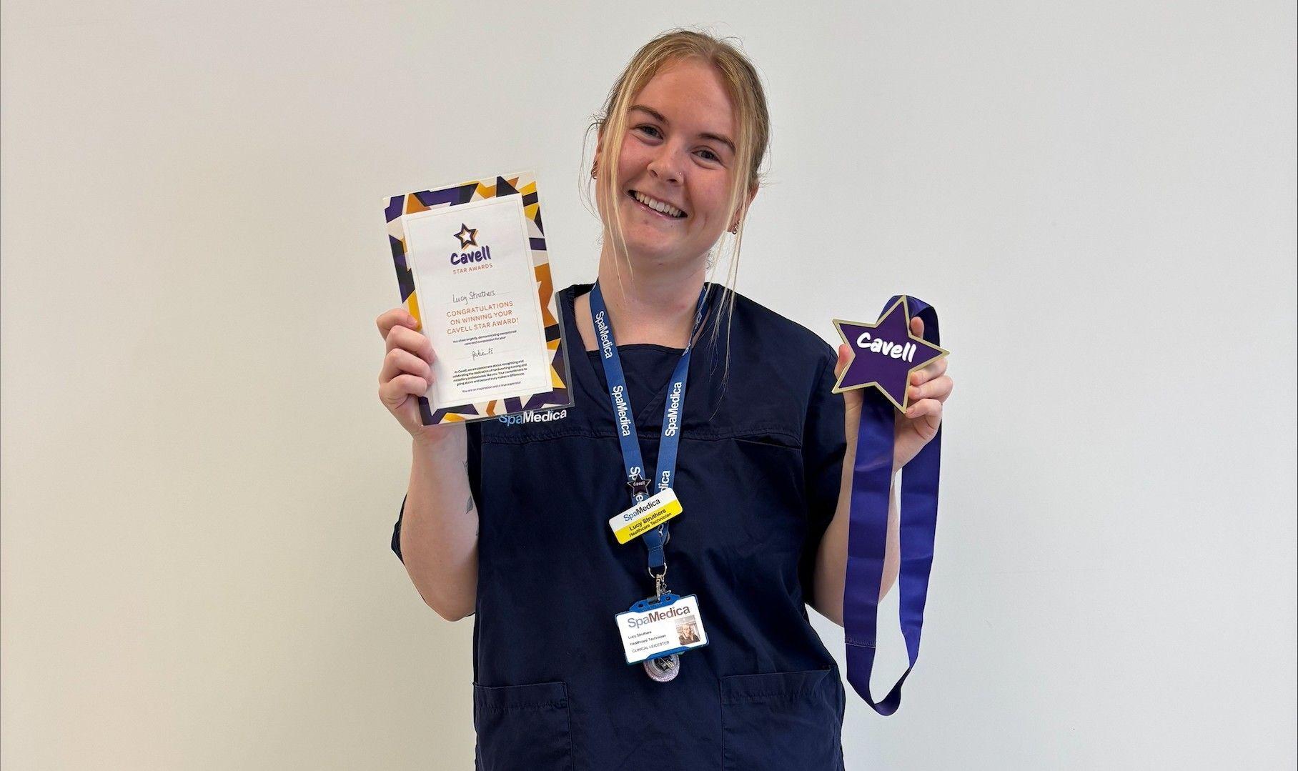Local healthcare worker wins national Cavell Star Award for outstanding ...