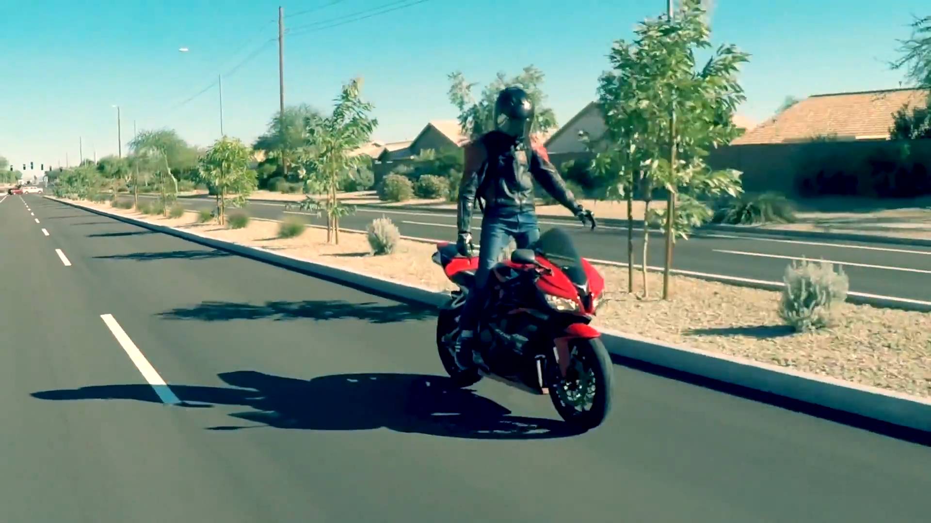 Wheelie gone wrong