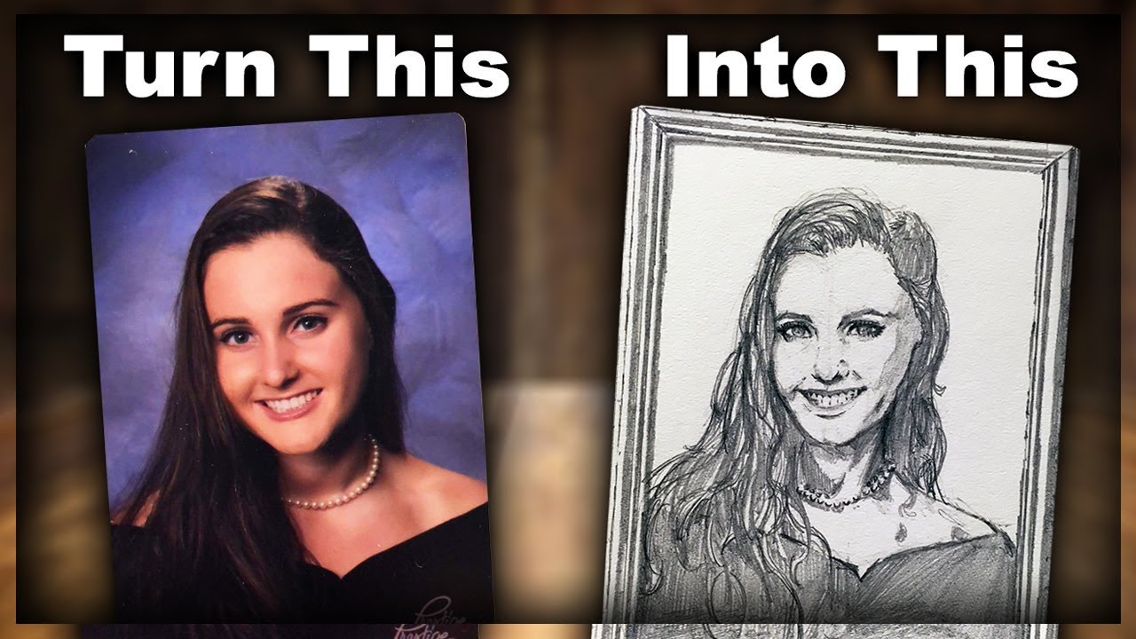 From Photograph to Cartoon - Step by Step