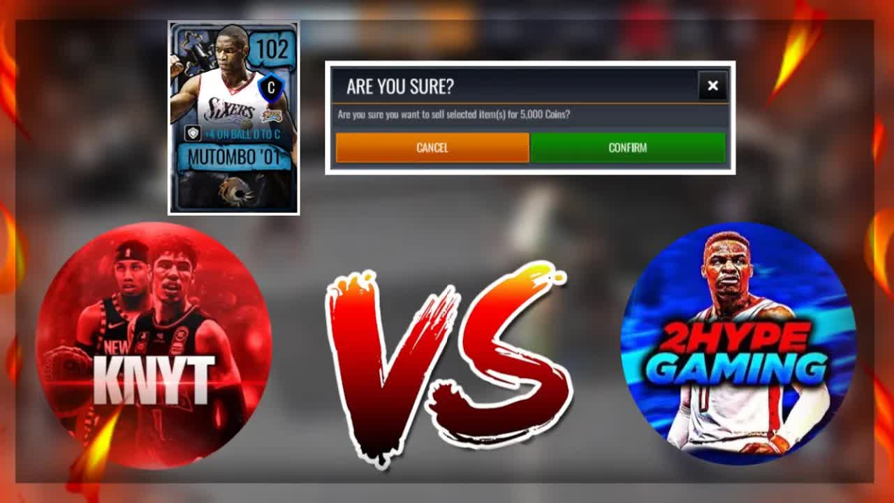 KNYT: nba live mobile 20 quicksell challenge vs 2hype gaming! lebron ...