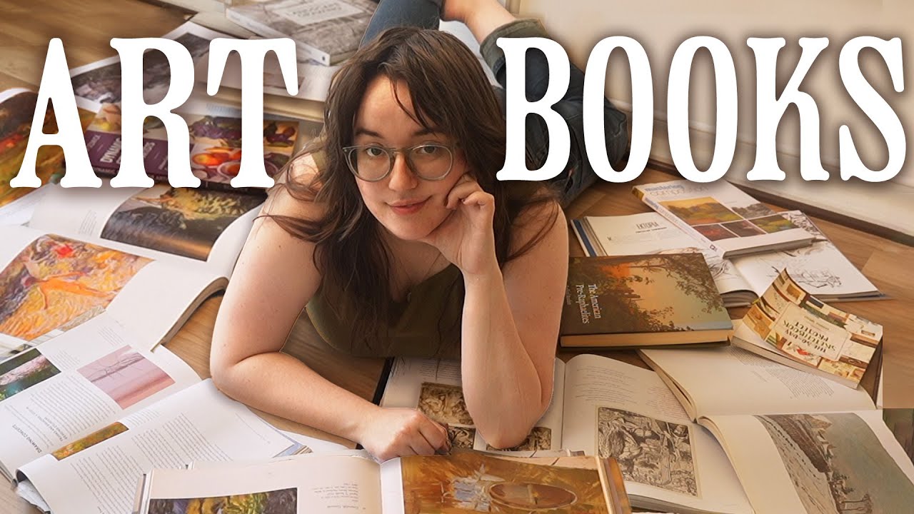 A tour of my entire art book collection – 50+ inspiring must-haves