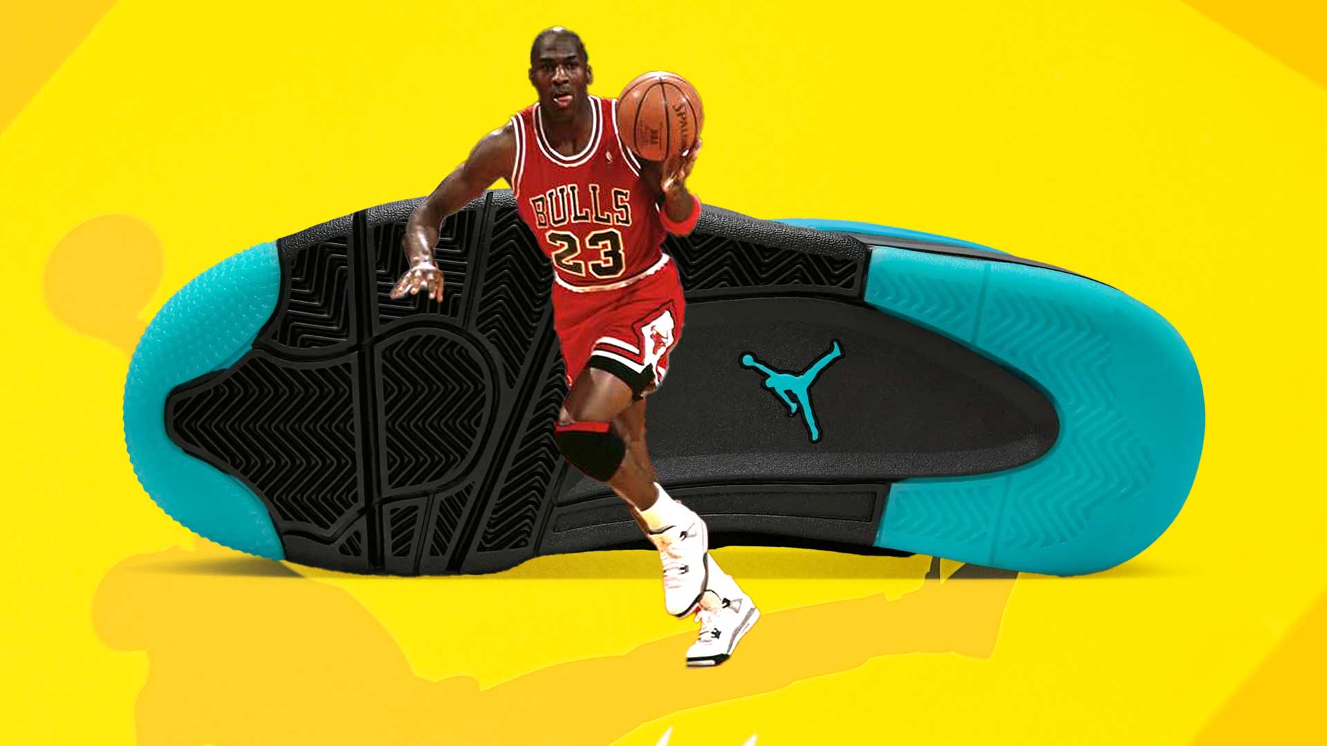 Michael Jordan’s Air Jordan 4 Gets a Glow-in-the-Dark Gamma Blue Upgrade