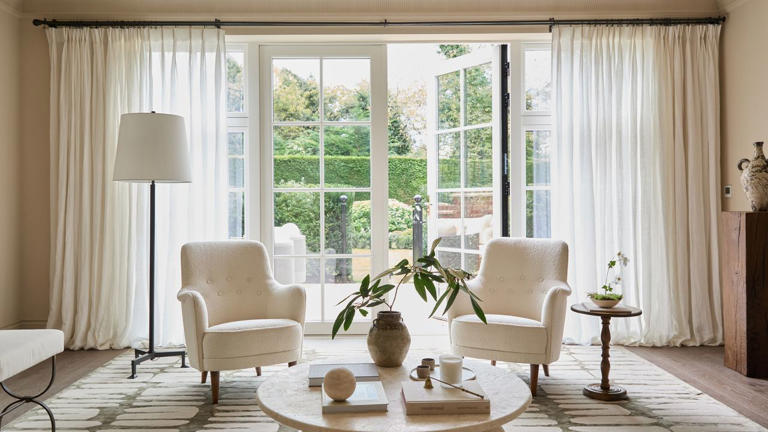 10 Contemporary Window Treatments for French Doors That Make the Most ...