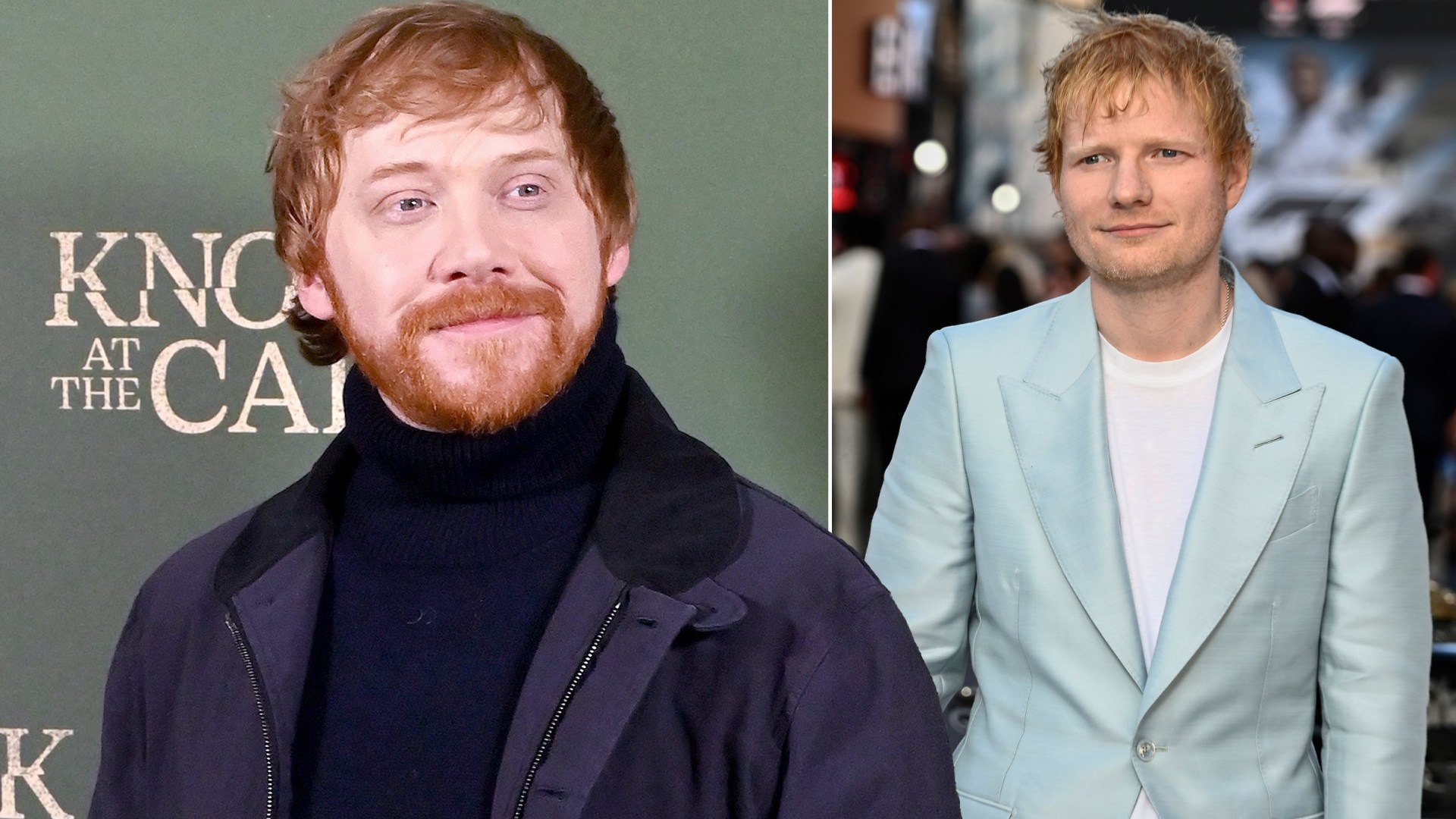 Ed Sheeran reunites with Rupert Grint after 14 years