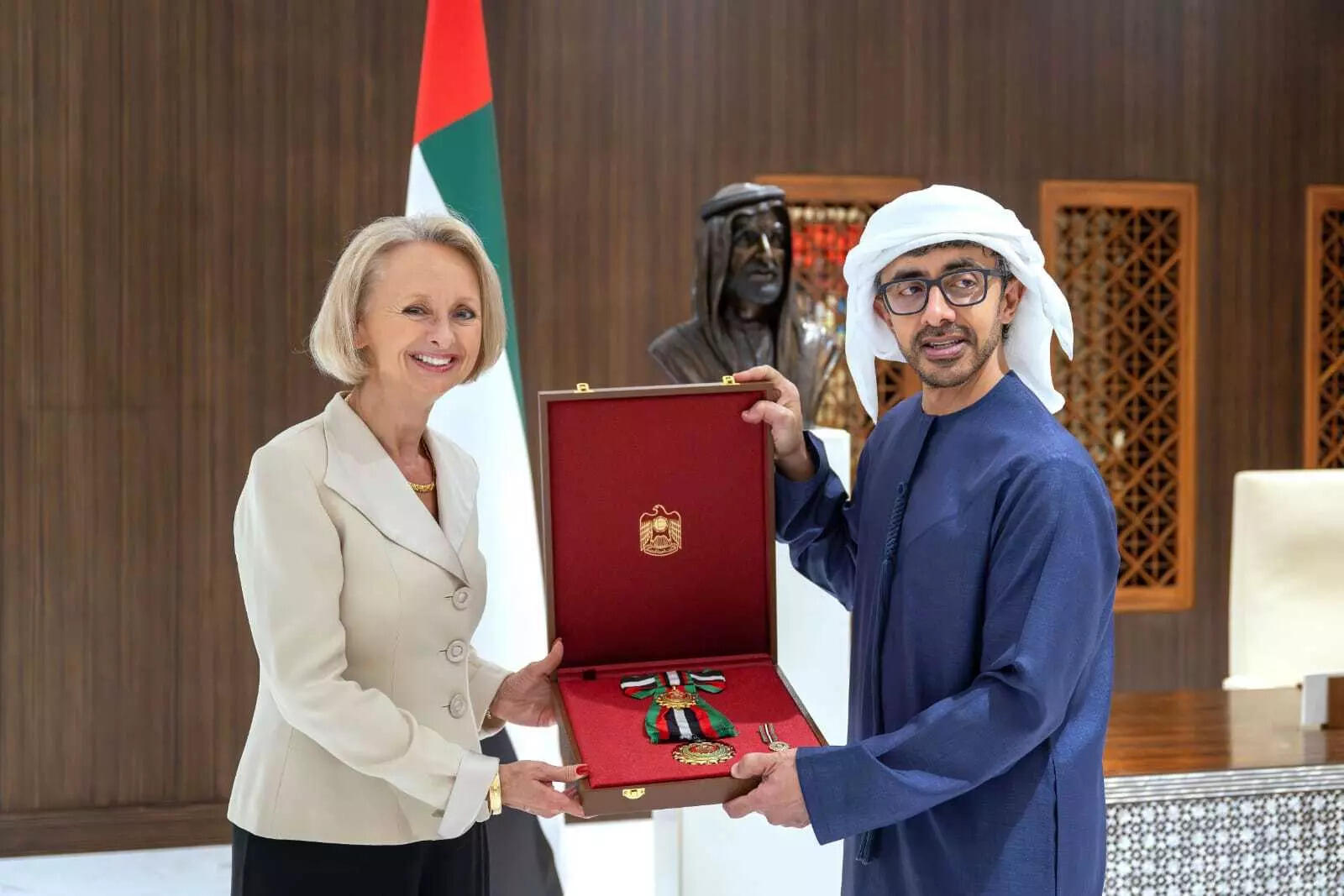 UAE President Sheikh Mohamed bin Zayed confers First-Class Order of ...