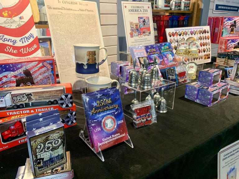 Countdown to America's 250th anniversary has begun with commemorative ...