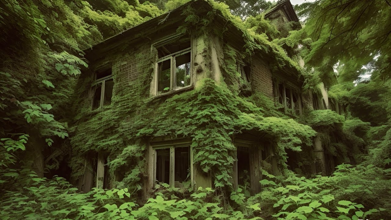 JUMANJI MANSION - House Abandoned and Taken by Nature with Everything ...
