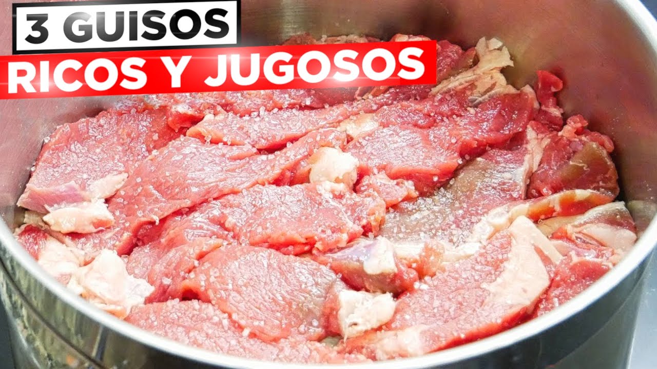Los 3 estofados de carne caseros más irresistibles