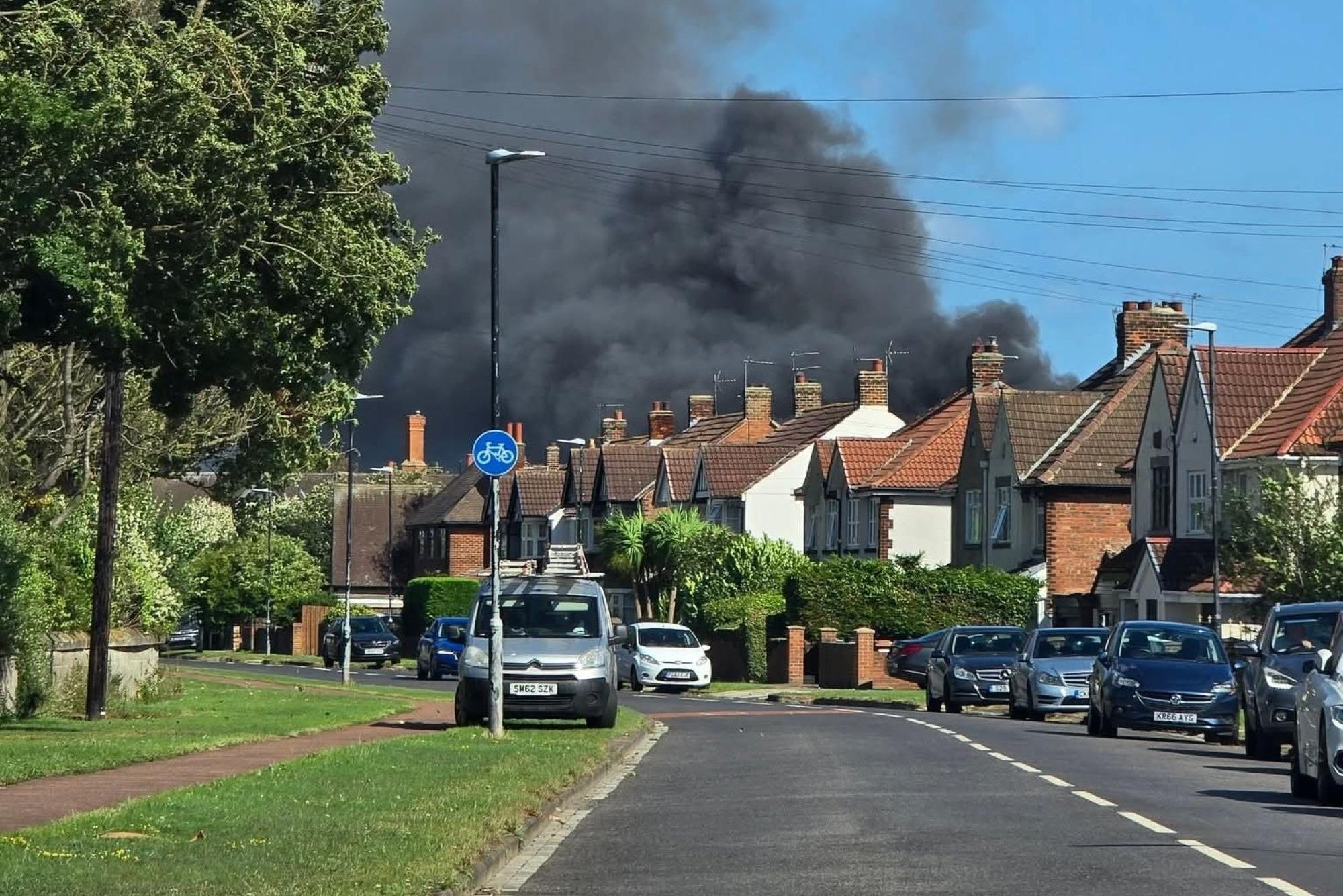 'The fire is not believed to be suspicious': Residents and businesses ...