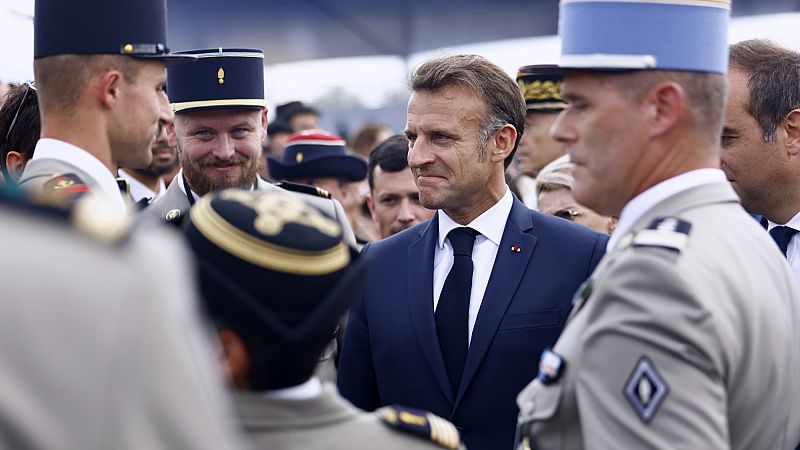 No, l'indice di gradimento del presidente francese Emmanuel Macron non ...