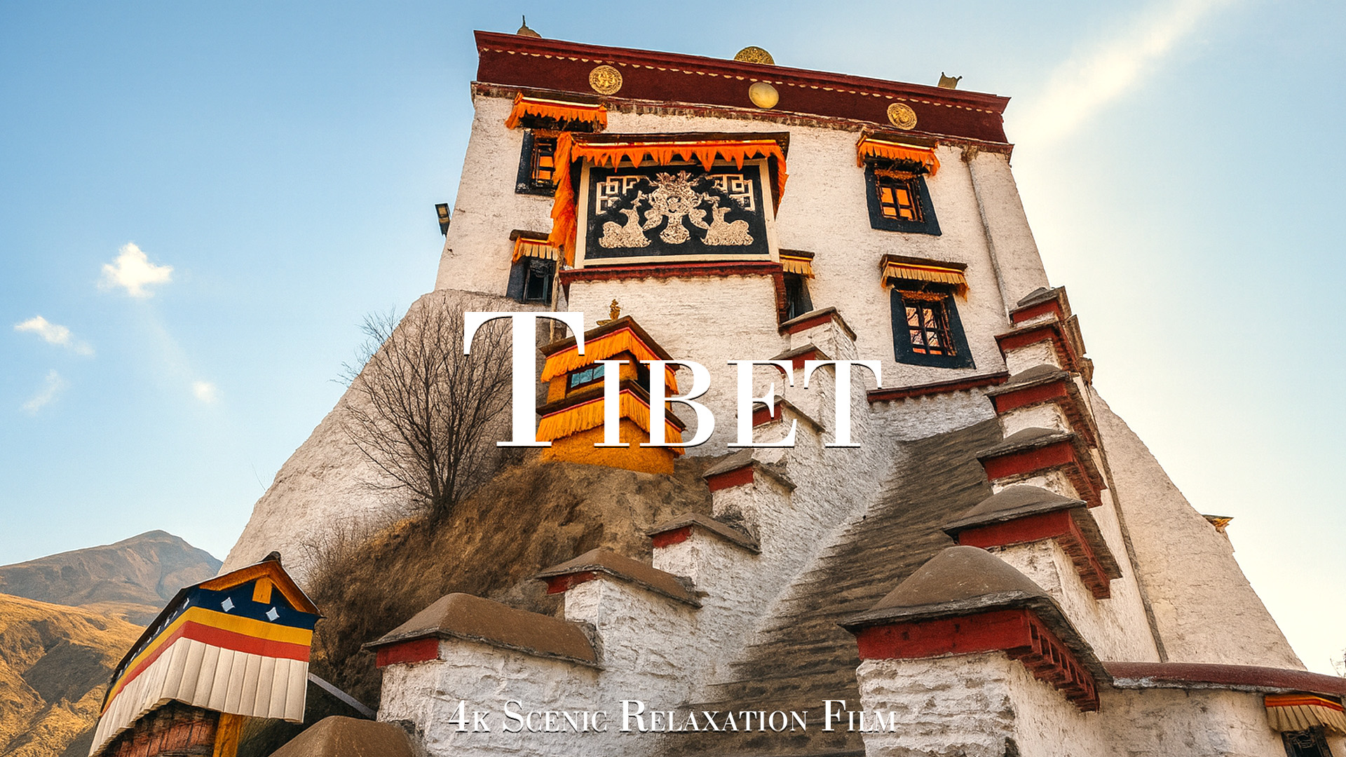 Exploring Temples and Villages in Tibet – Captured in 4K