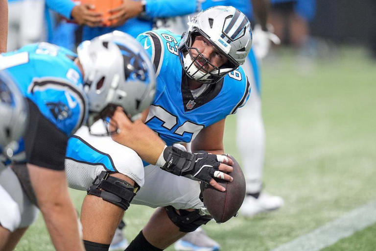 Carolina Panthers' offensive line depth is put to test with center ...