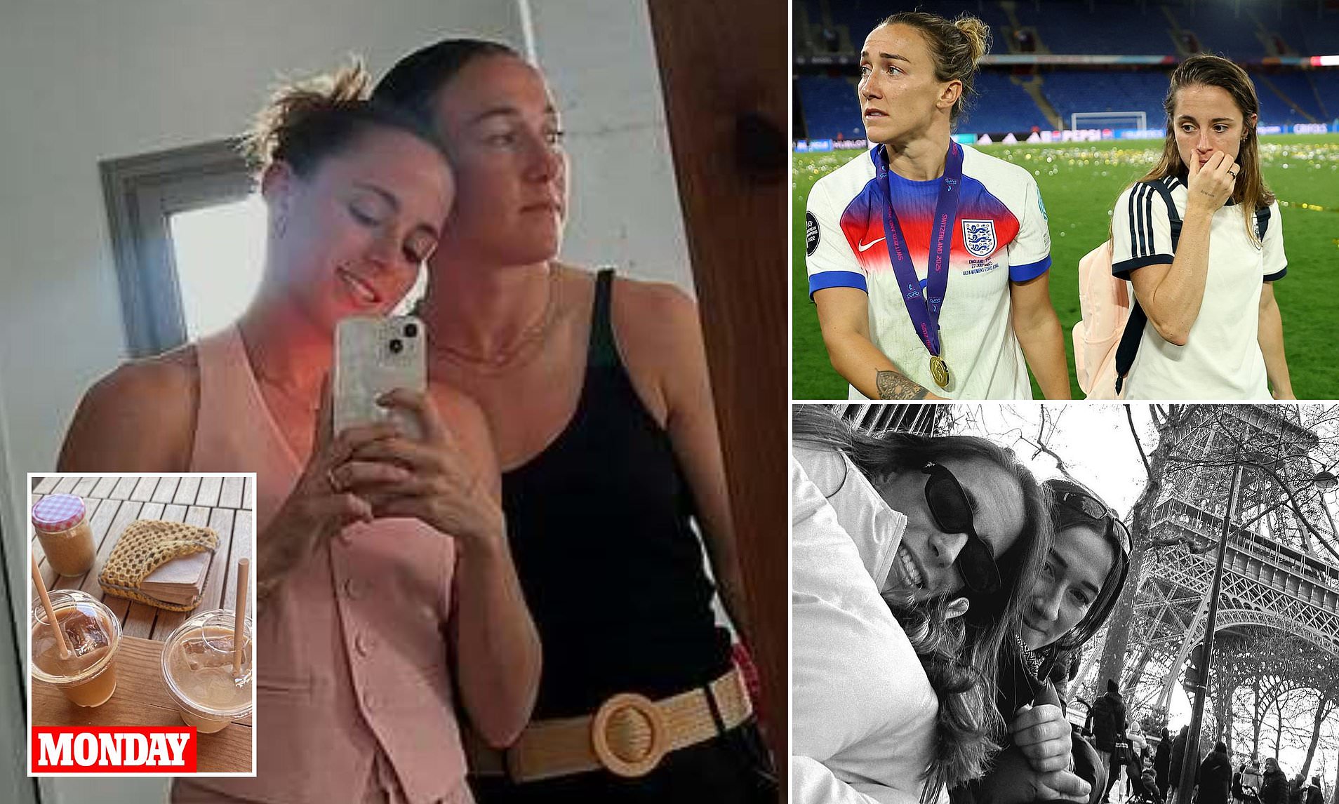 Lucy Bronze holidays with Spain rival and 'close friend' Ona Batlle ...
