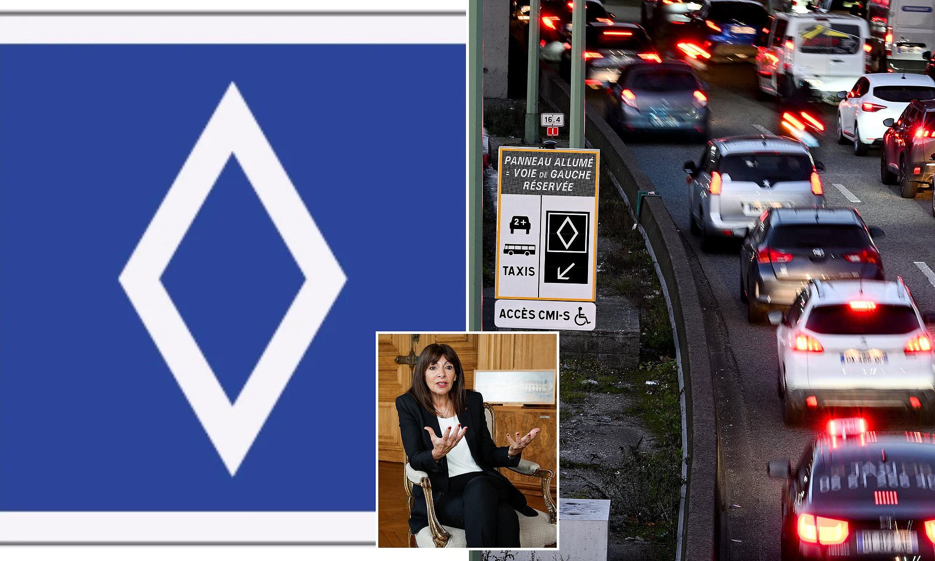 Do you know what this new French road sign means? Ignoring it will land ...