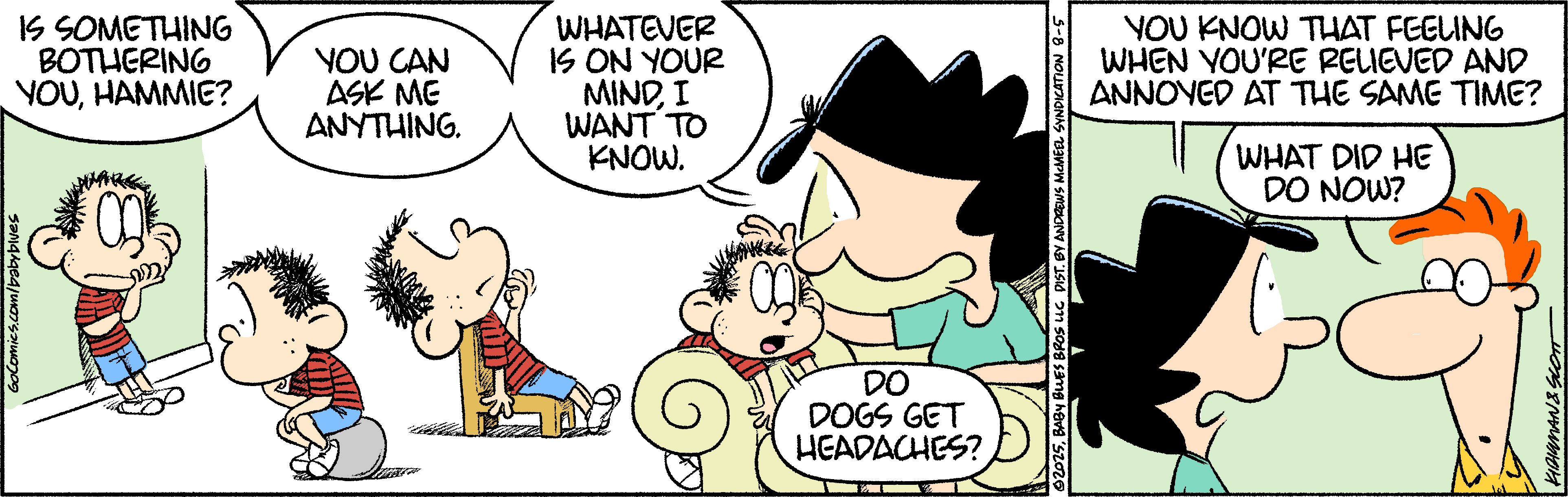 Baby Blues by Rick Kirkman and Jerry Scott