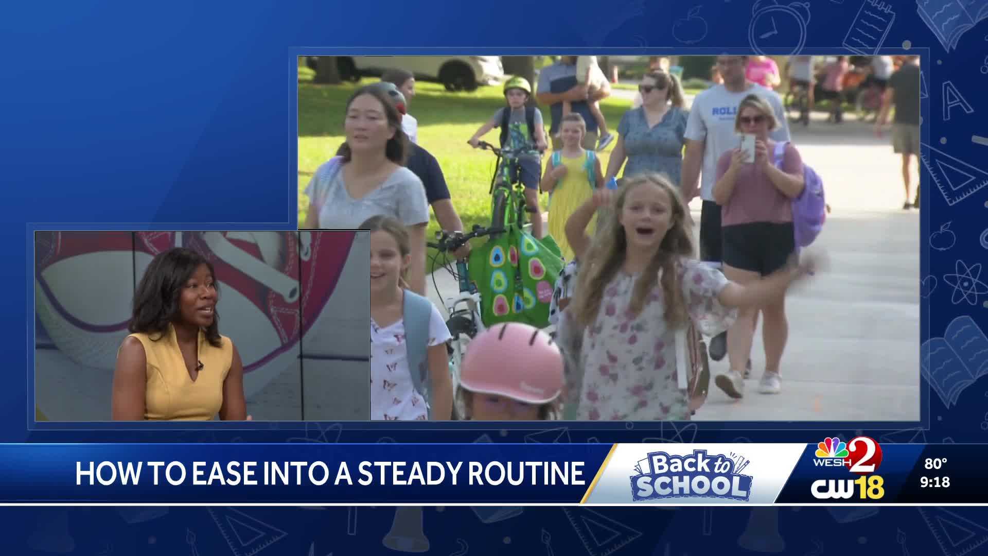 Tools for parents, students to transition back into a steady routine