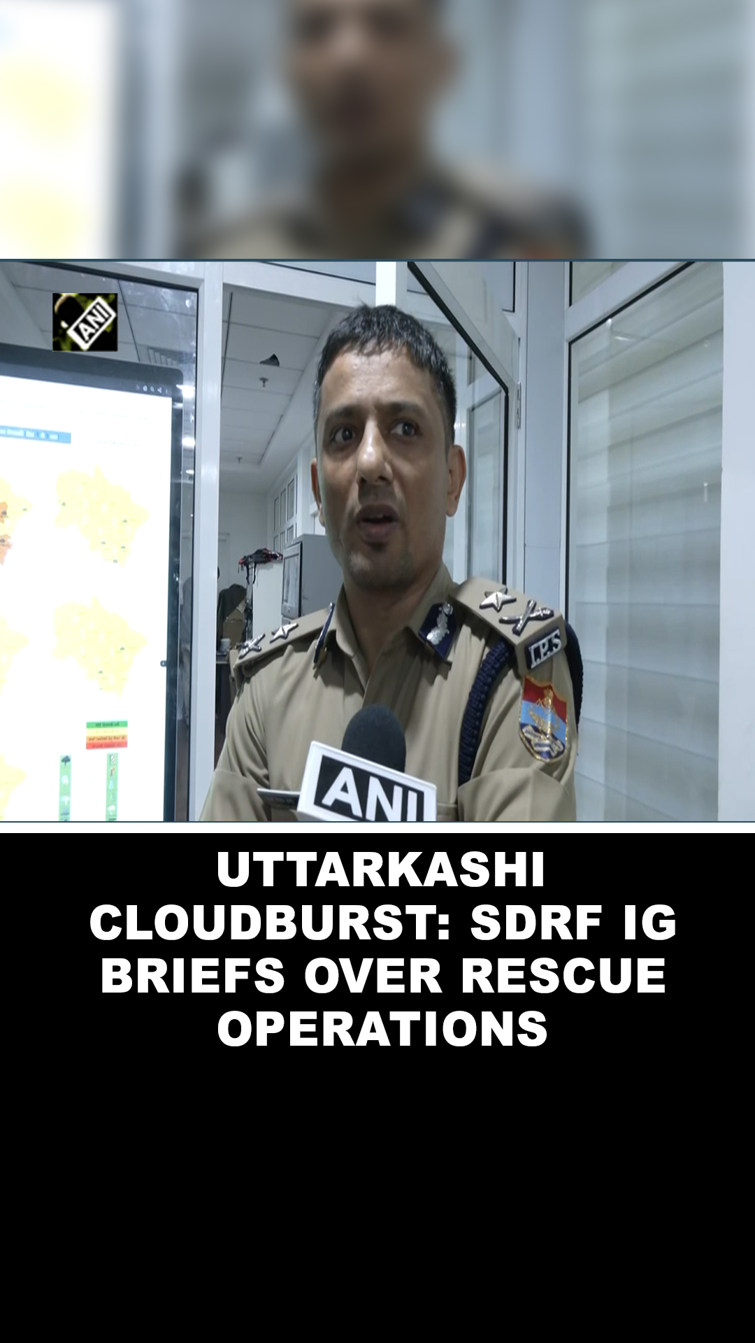 “Army, ITBP, and NDRF…”, SDRF IG briefs on rescue operation after cloudburst in Uttarkashi