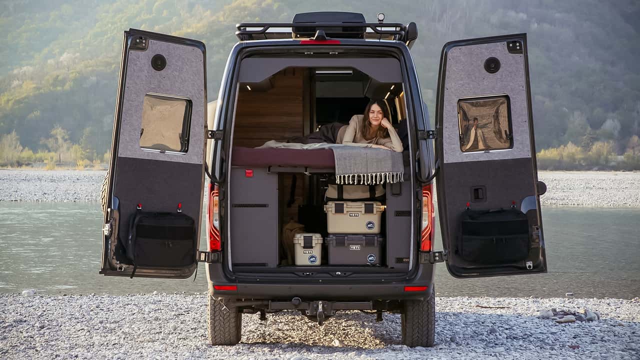 Ecco il camper 4x4 Mercedes per tutte le stagioni
