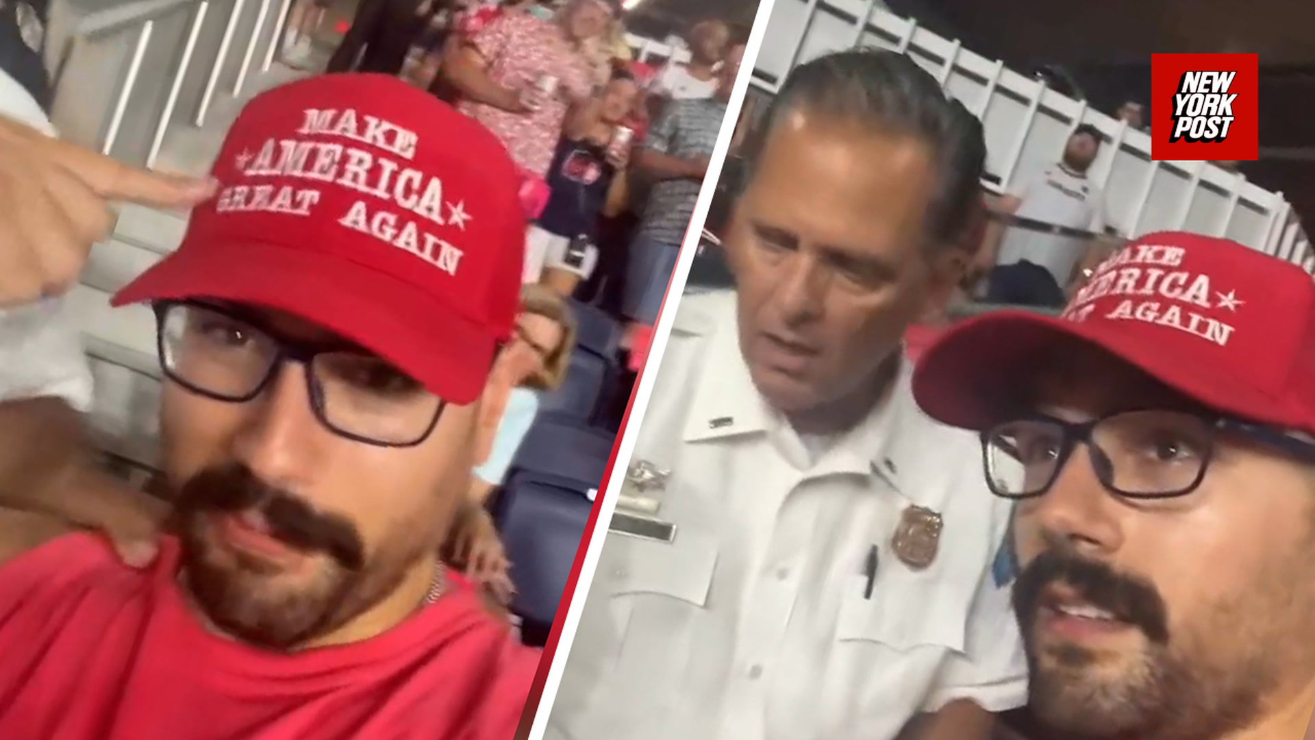 Fan wearing MAGA hat booted from St. Louis soccer game over stadium's ...