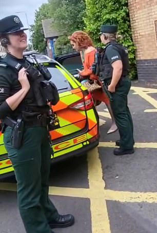 Drag queen who had to be escorted by police from children's story ...