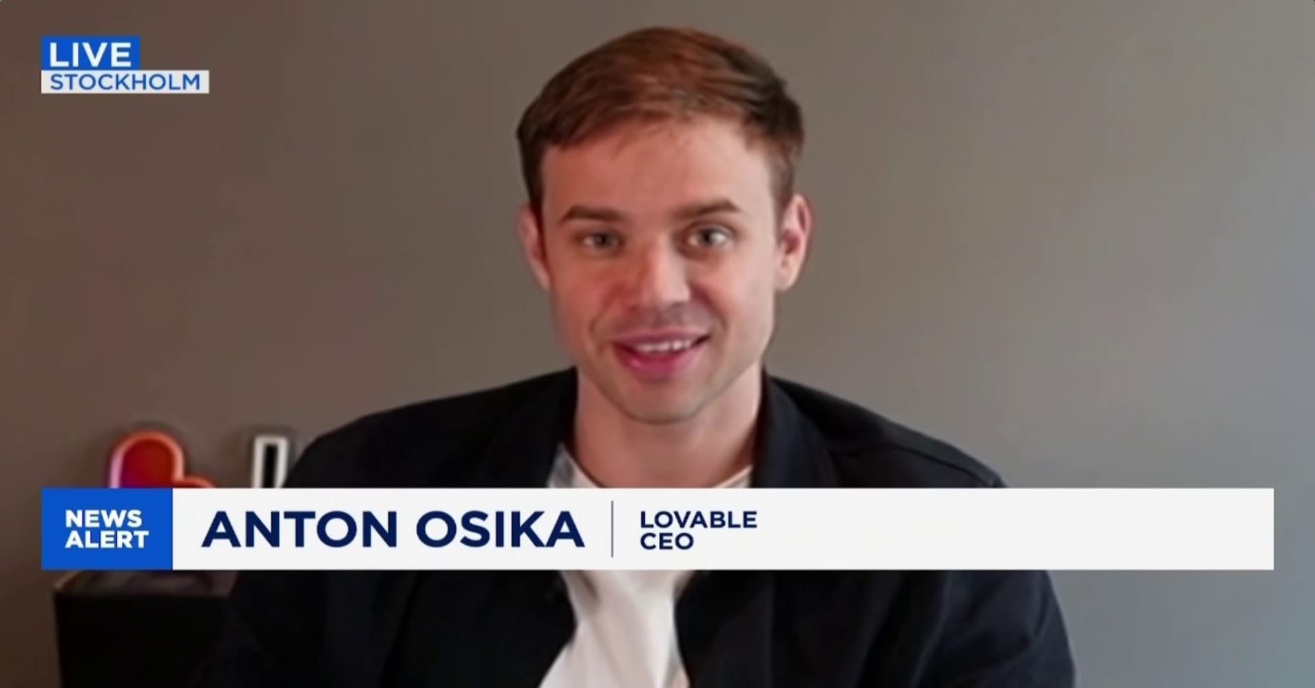 "Everyone can be a developer of software," says Lovable CEO