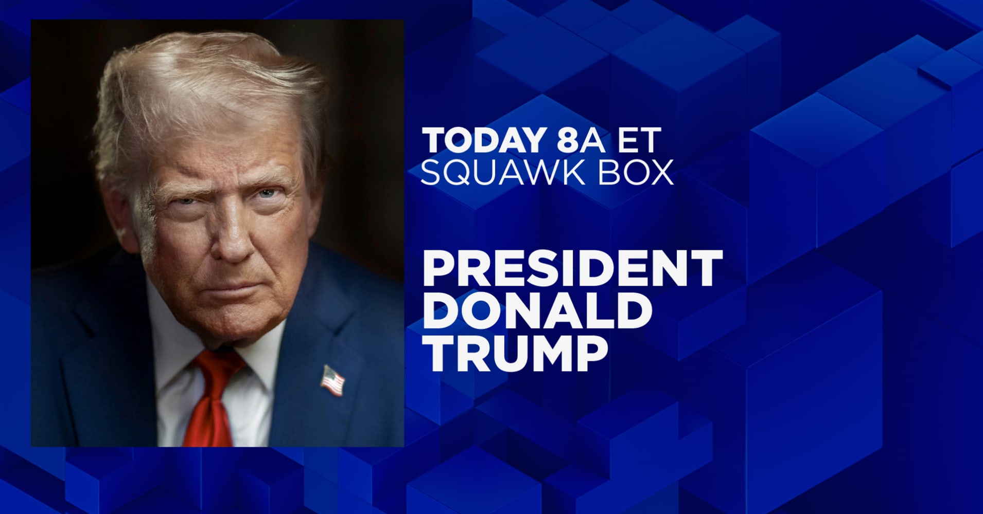 Watch now: President Donald Trump joins 'Squawk Box'