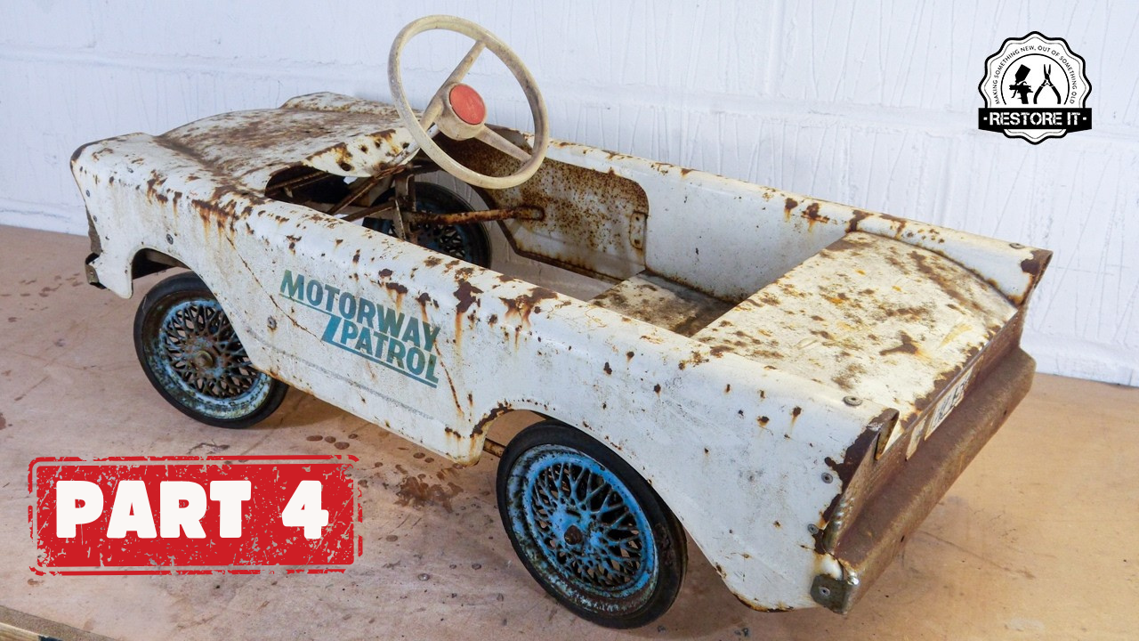 1950s British Pedal Car Restoration – The Perfect Restoration Part 4