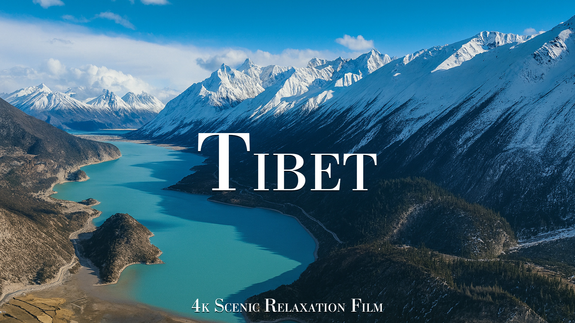 Seen und Berglandschaften Tibets – Aufnahmen in 4K