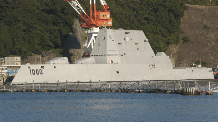 Why the Navy’s Stealth Destroyer Looks Rusty and What It Means for Its ...