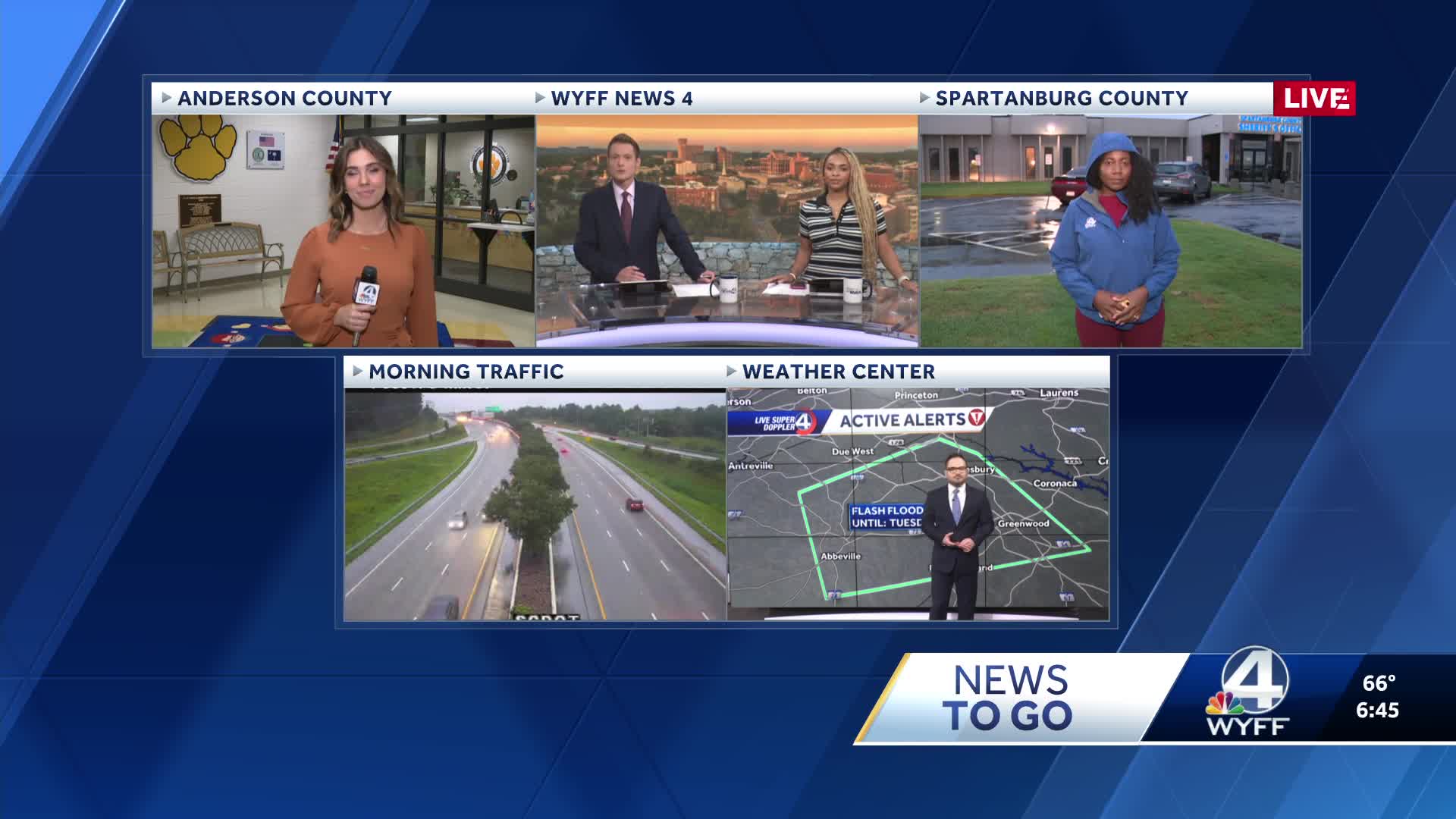 WYFF News 4 Morning Headlines 8/5/25