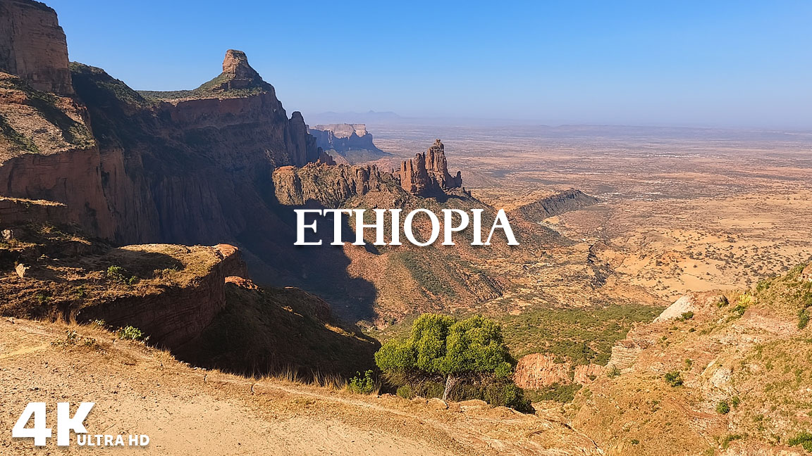 Ethiopia In 4k Scenic Relaxation Film With Calming Music