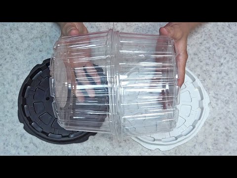 Creative Crafts with Empty Cake Containers