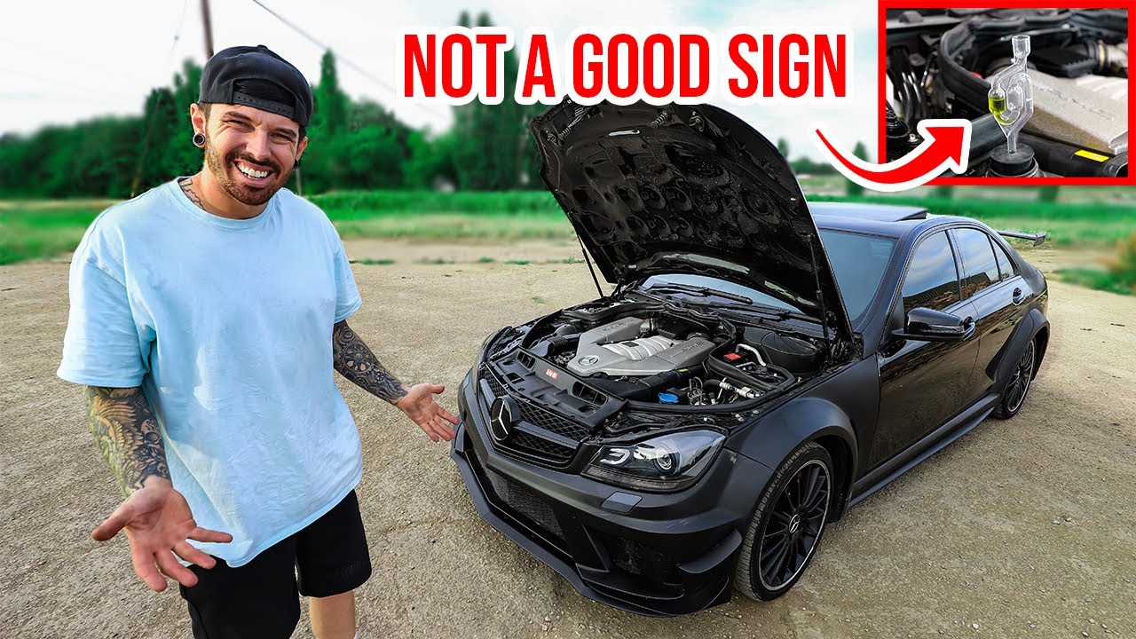 The Emotional First Drive of My Crashed and Rebuilt Mercedes C63