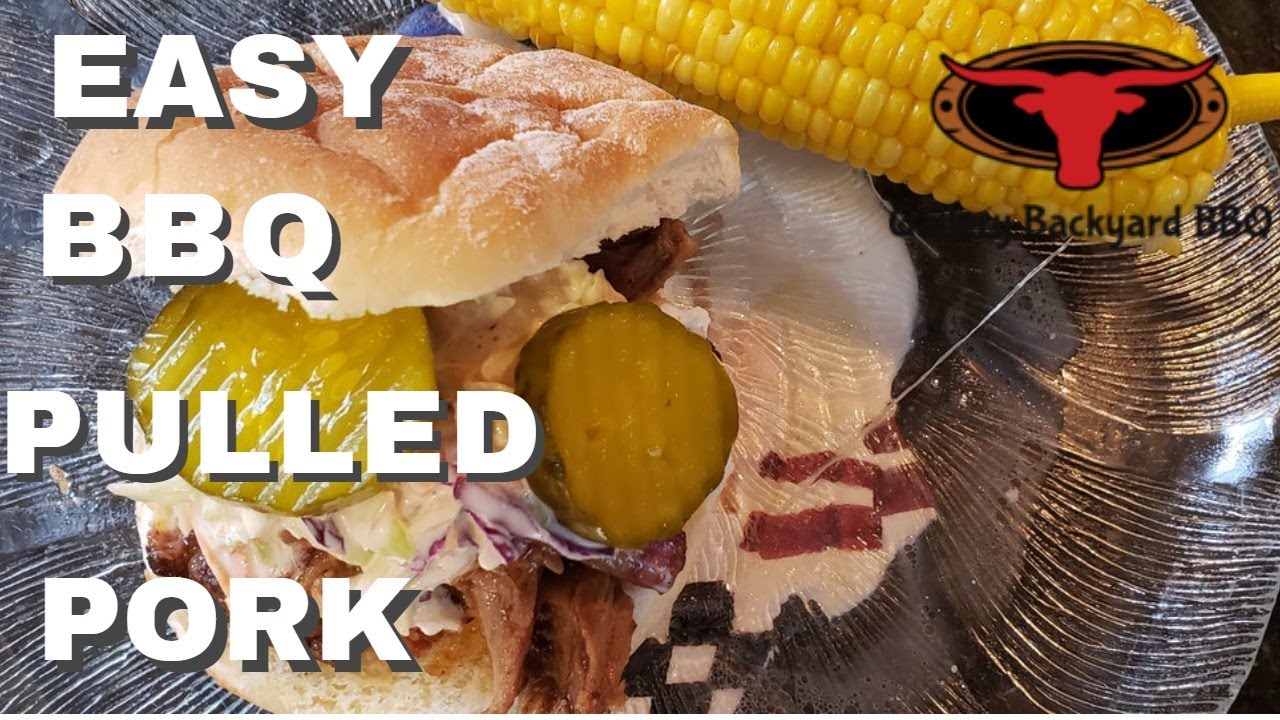 BBQ pulled pork / pellet grill / Rec Tec / fresh slaw