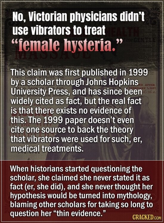 12 Accepted History Facts That Are Entirely Incorrect
