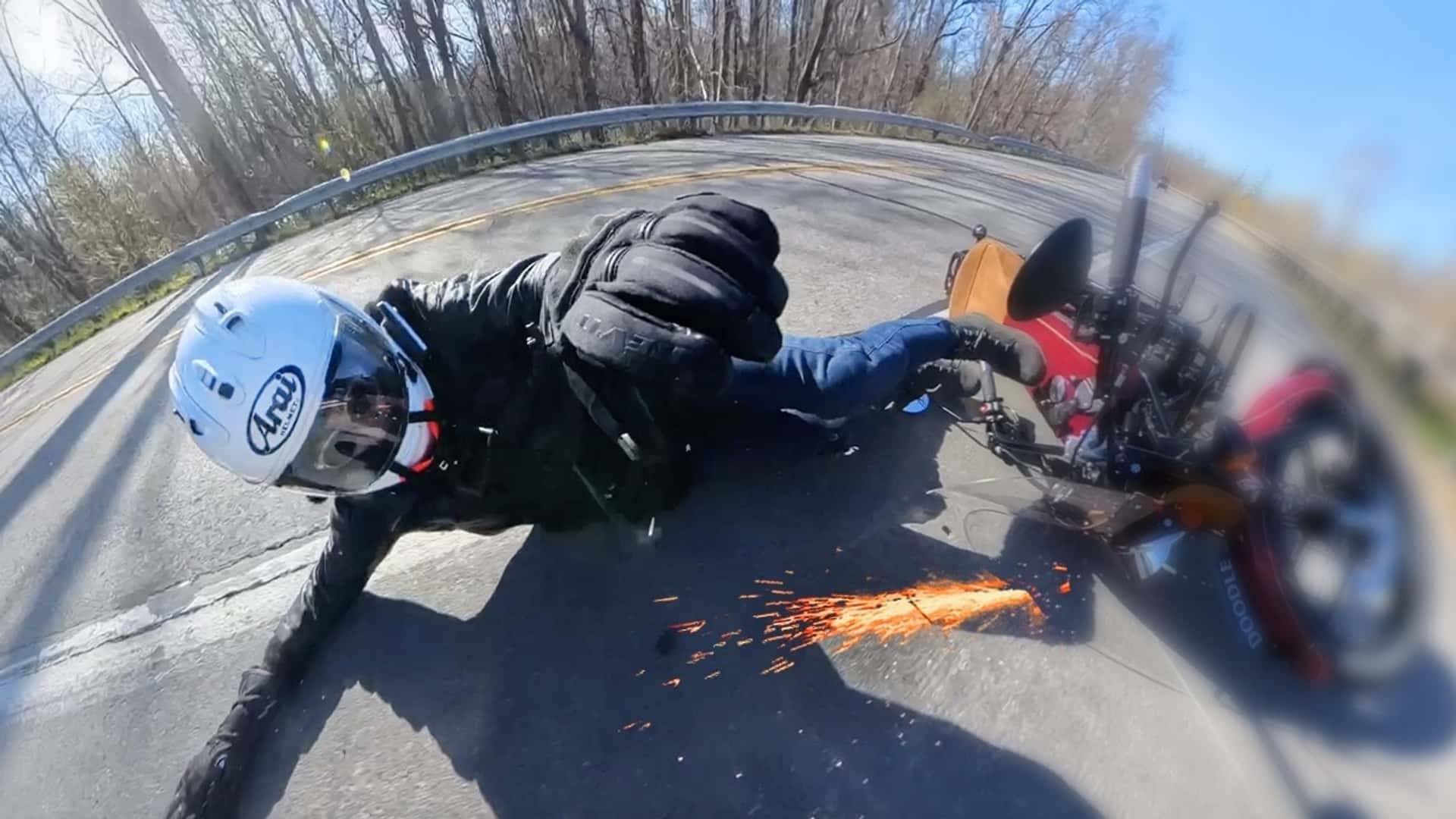 This YouTuber Posted Her Motorcycle Death Wobble Crash, Wants to Help ...