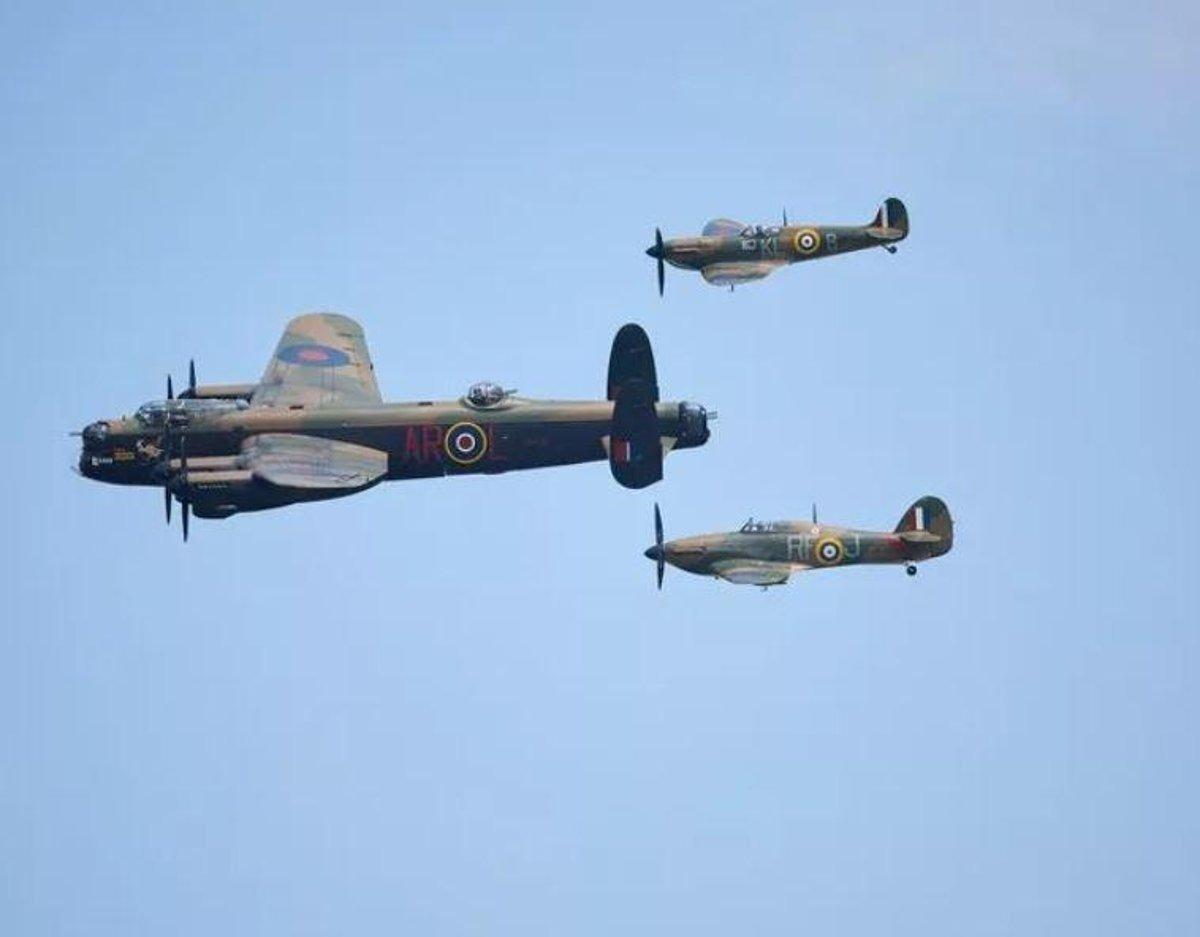 Battle of Britain Memorial Flight: Historic aircraft set to fly over ...