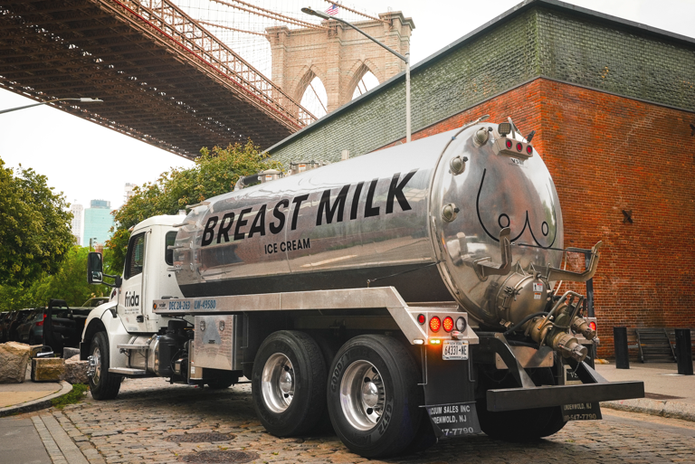 Breast milk-flavored ice cream? Company says 'Taste it for yourself'