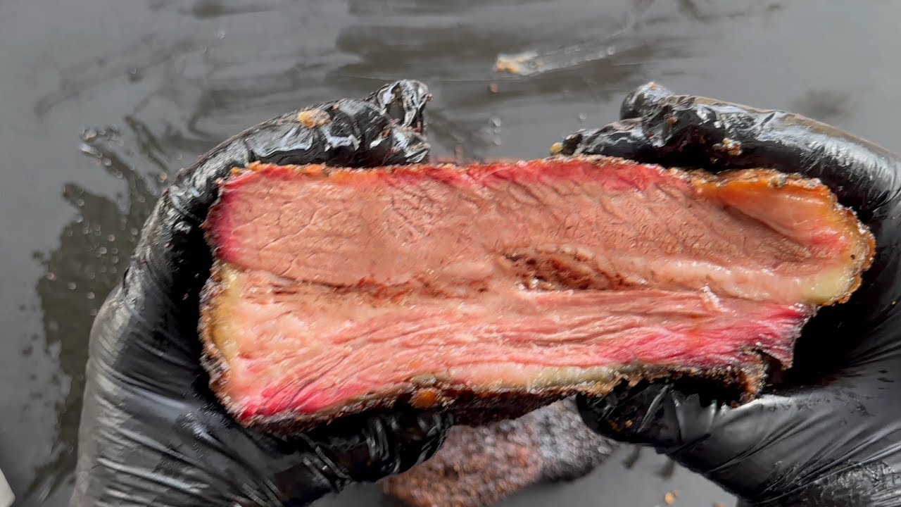 Brisket money shots | Lone Star Grillz offset brisket money shots