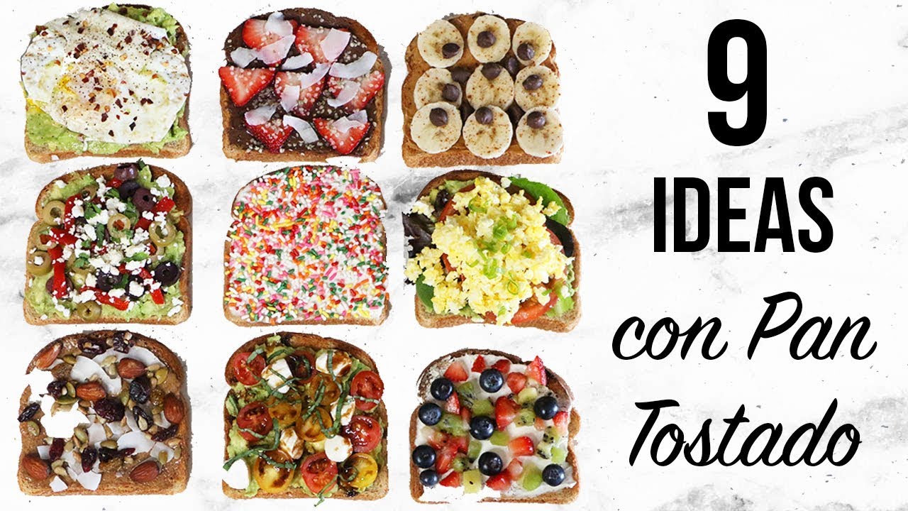 9 Formas Creativas de Preparar Pan Tostado