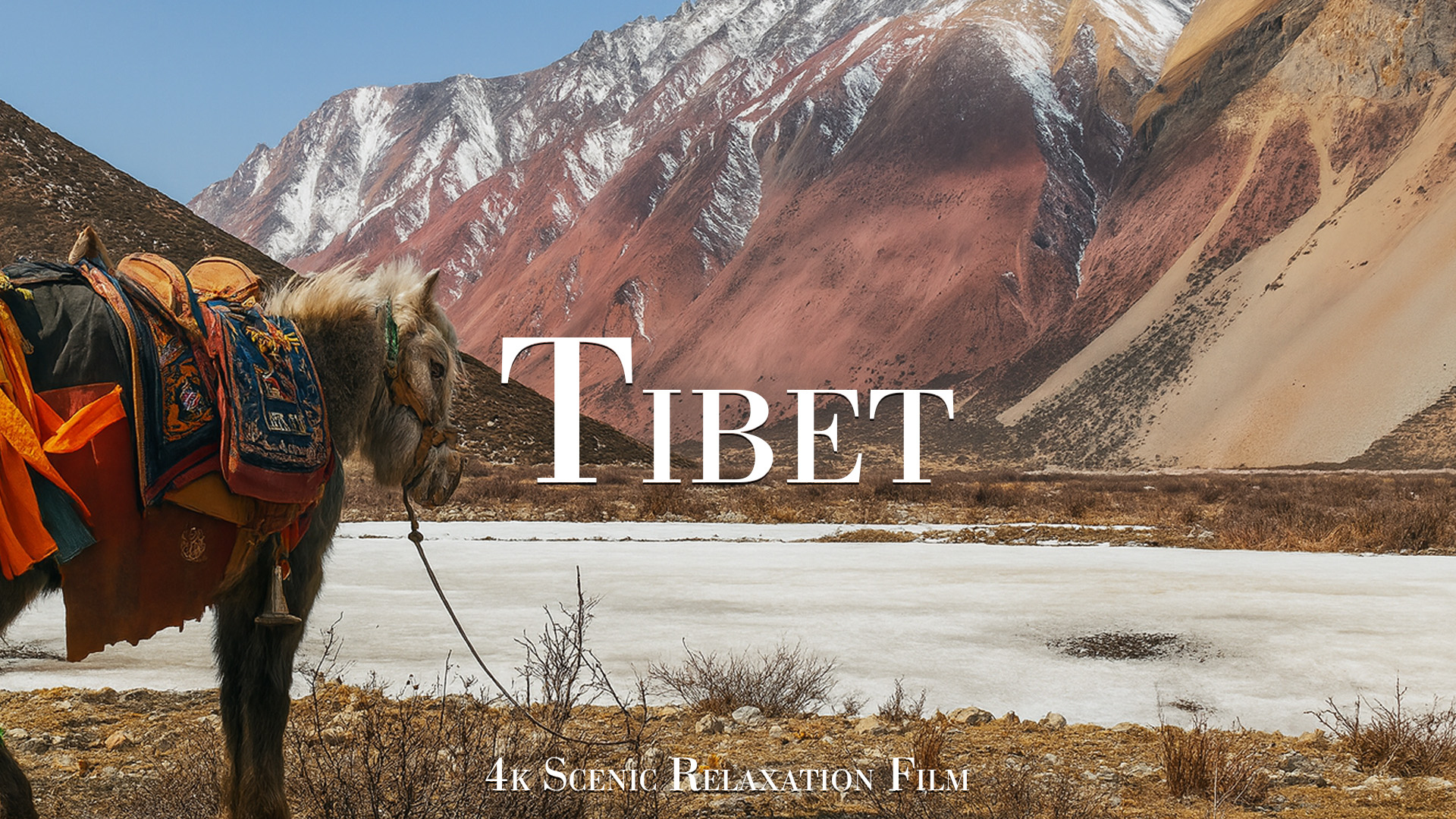 Lacs et paysages montagneux du Tibet – Vidéo en 4K