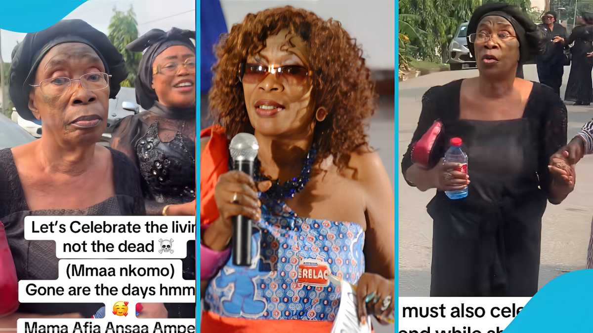 Afia Ansaa Ampene: Mmaa Nkomo host appears at Daddy Lumba’s residence ...