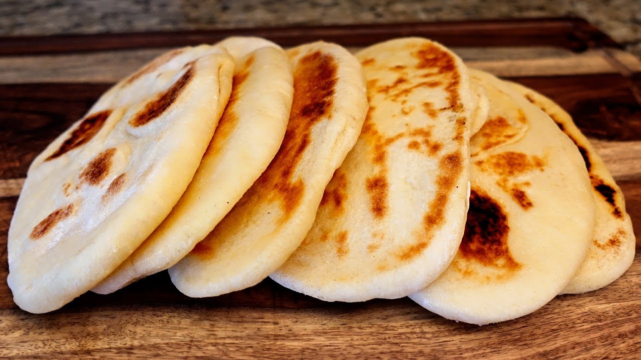 Delicious Pita Bread Recipe - Homemade Naan Bread Easy!