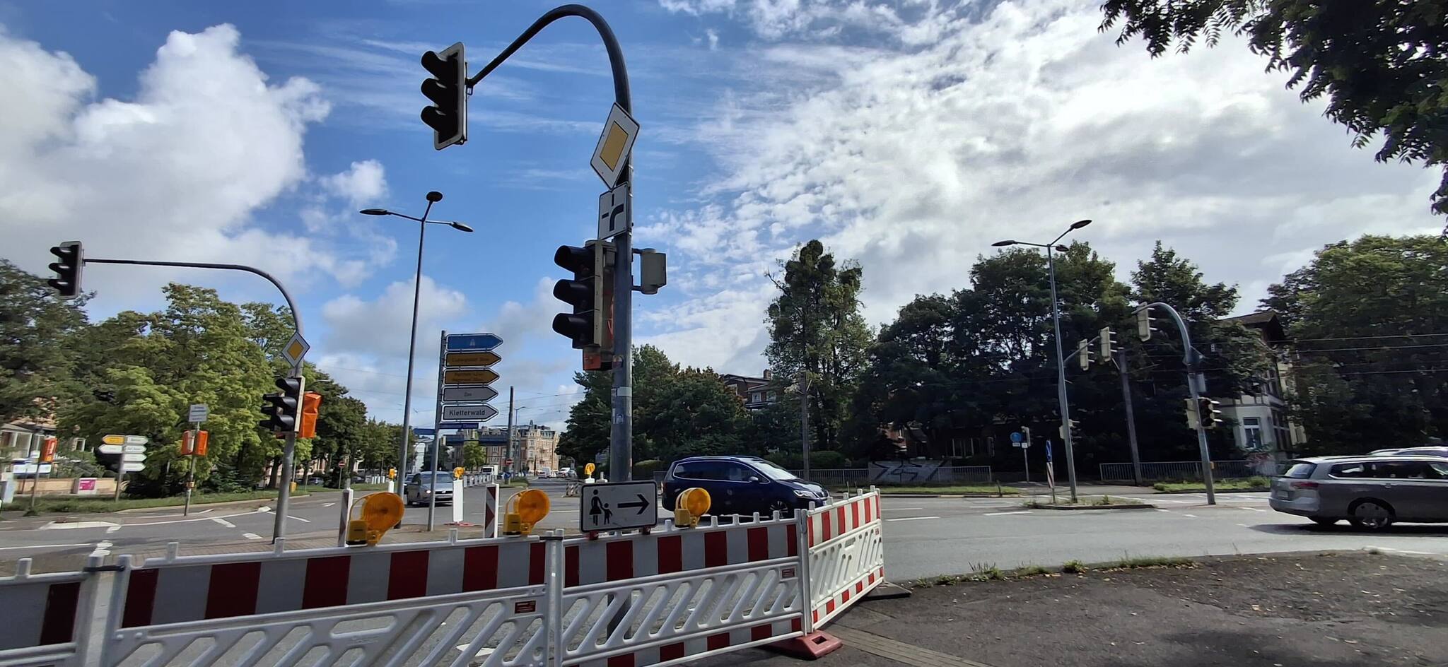 Bauarbeiten in Schwerin: Ludwigsluster Chaussee wird zum Nadelöhr