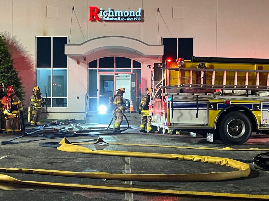Industrial printing equipment catches fire at Chesterfield photography lab
