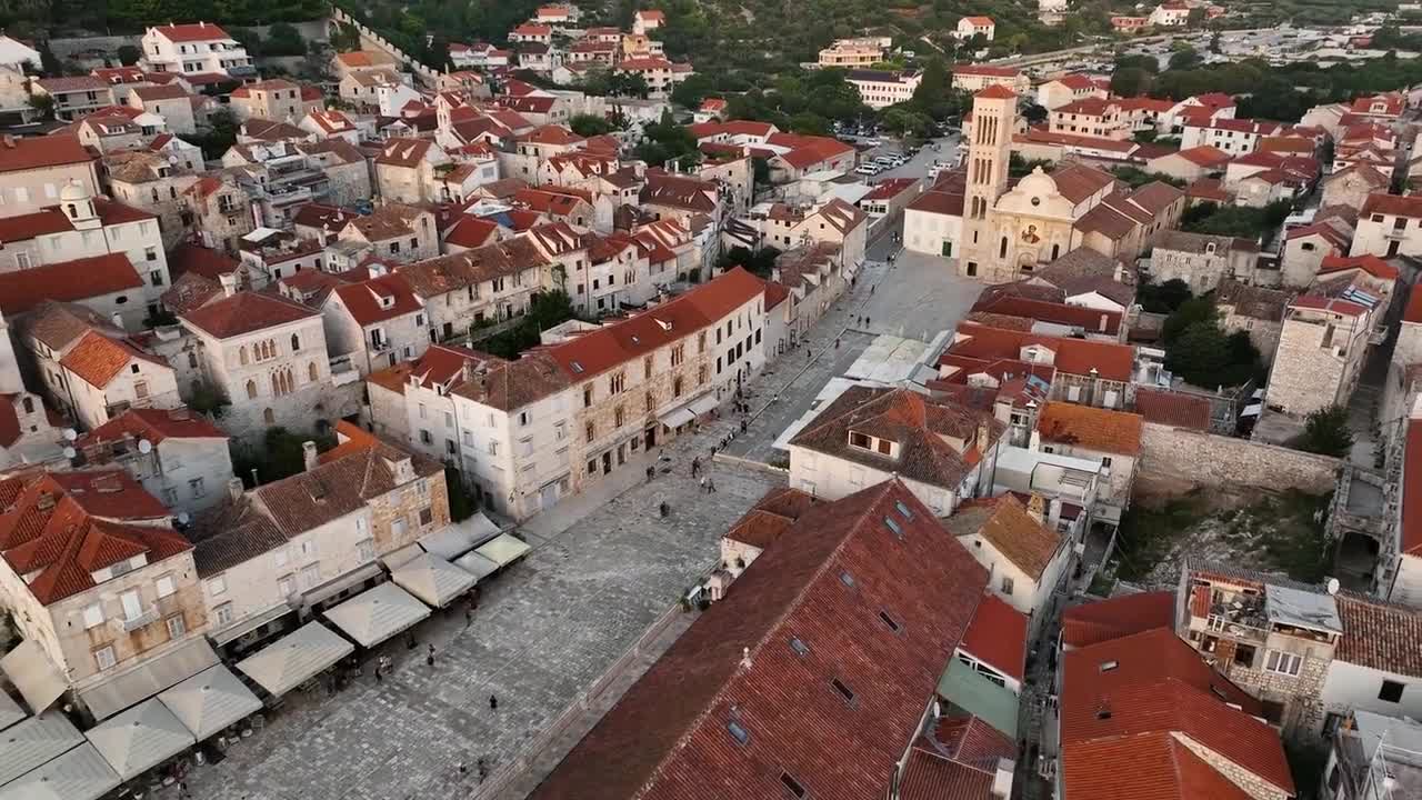 Drone Discovers Hvar: Croatia's Island Paradise