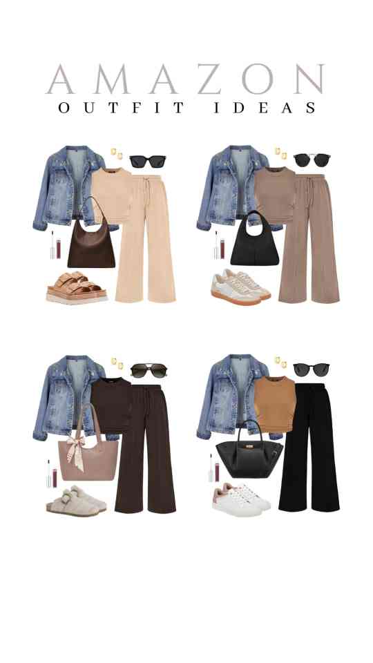 A Week of Styling Matching Sets and Denim Jackets