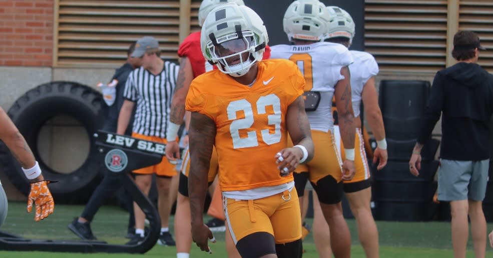 Boo Carter returns to Tennessee Football practice