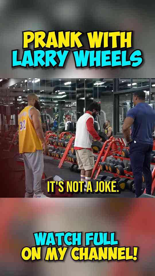 Larry Wheels Fake Weight: Anatoly Prank Video